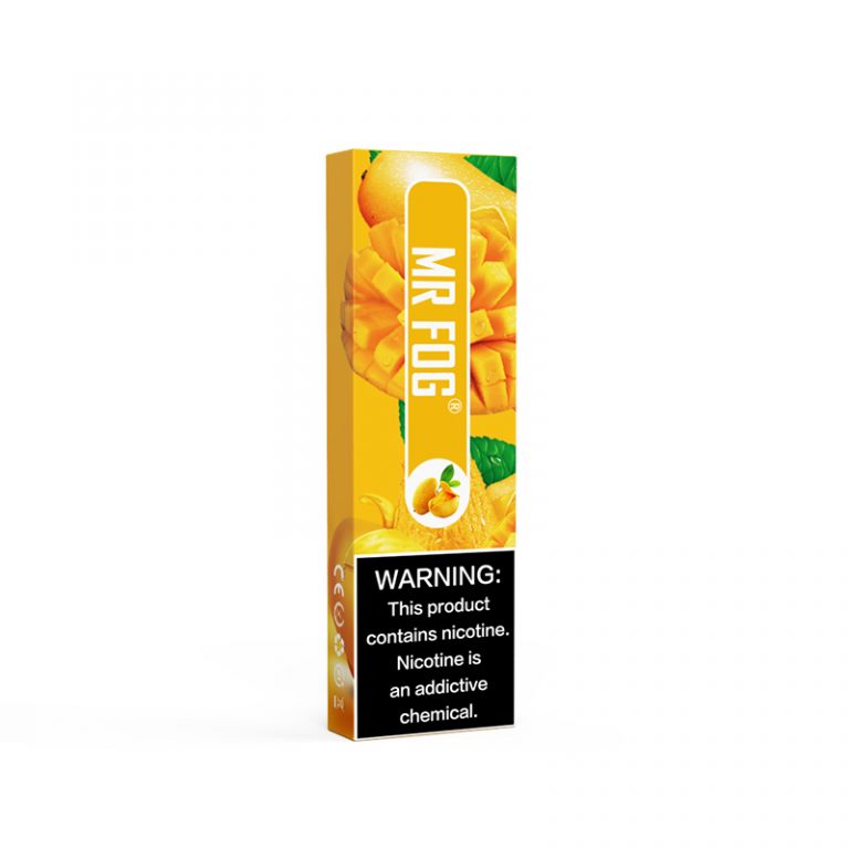 MR FOG 1.3ML DISPOSABLE - MANGO - Mr Fog - Enjoy To The Last Puff