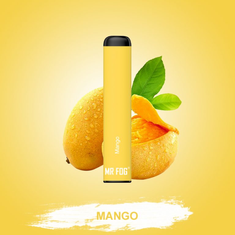 MR FOG 1.3ML DISPOSABLE - MANGO - Mr Fog - Enjoy To The Last Puff