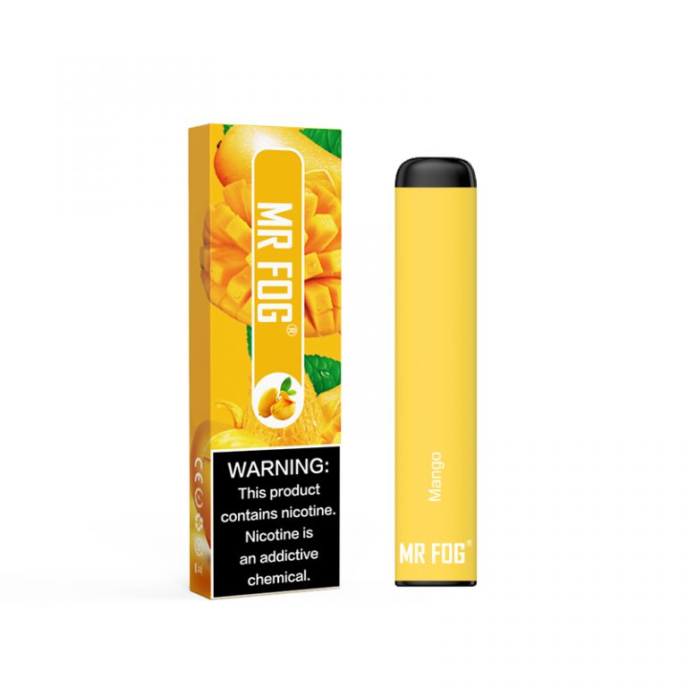 MR FOG 1.3ML DISPOSABLE - MANGO - Mr Fog - Enjoy To The Last Puff